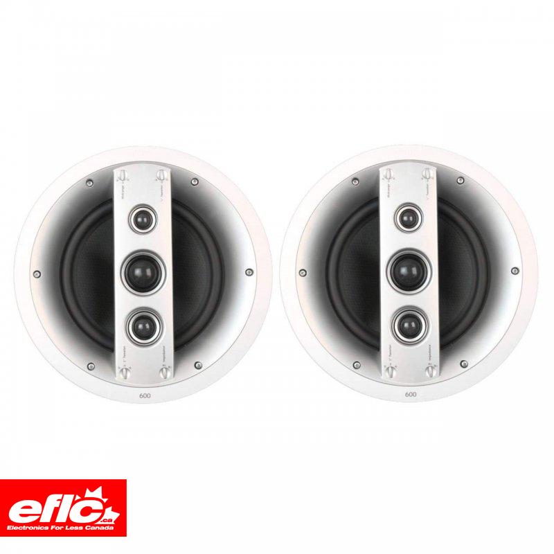 Jamo IC 610 In-Ceiling 4-Way Speaker (Pair) WHITE Canada : EFLC.ca (IC610W)