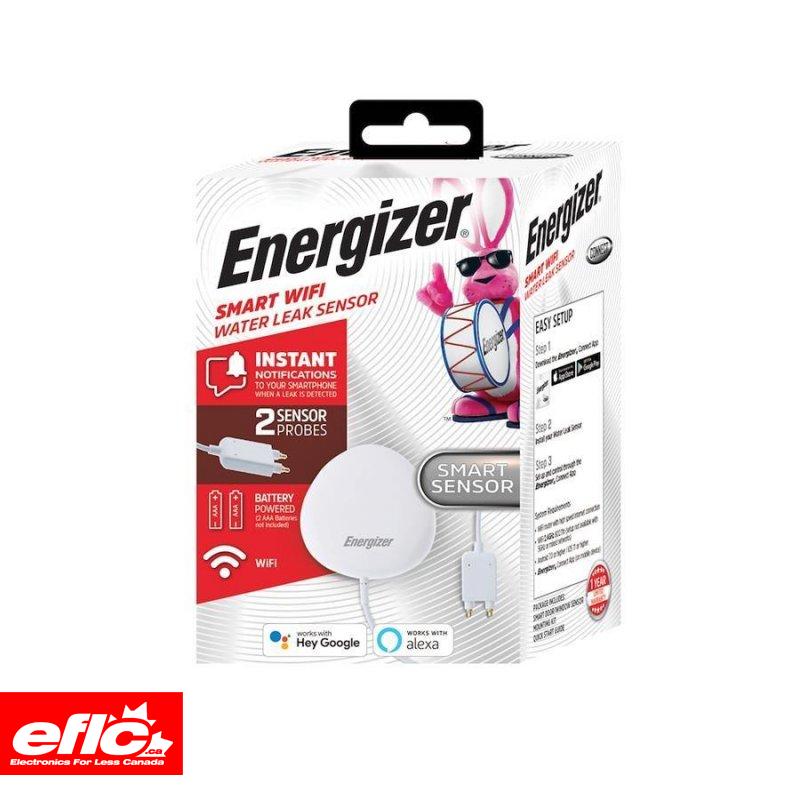 Energizer Smart Battery Powered Water Leak Sensor Canada : EFLC.ca ...