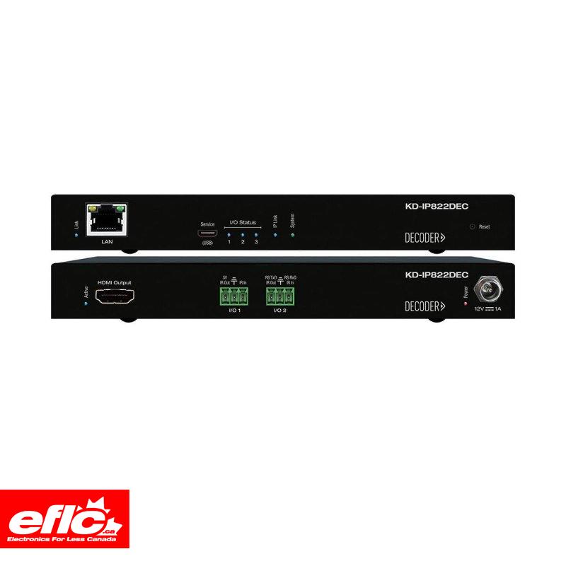 Key Digital KDIP822DEC 4K Enterprise AV Over IP Decoder Canada : EFLC ...