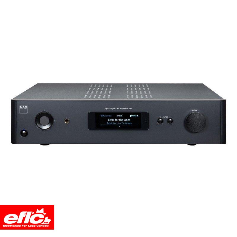 NAD Electronics C 389 BluOS HybridDigital DAC Amplifier Canada : EFLC ...