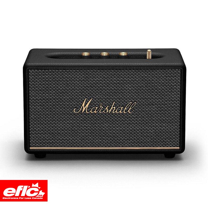 Marshall Acton III Bluetooth Wireless Speaker BLACK Canada : EFLC.ca ...
